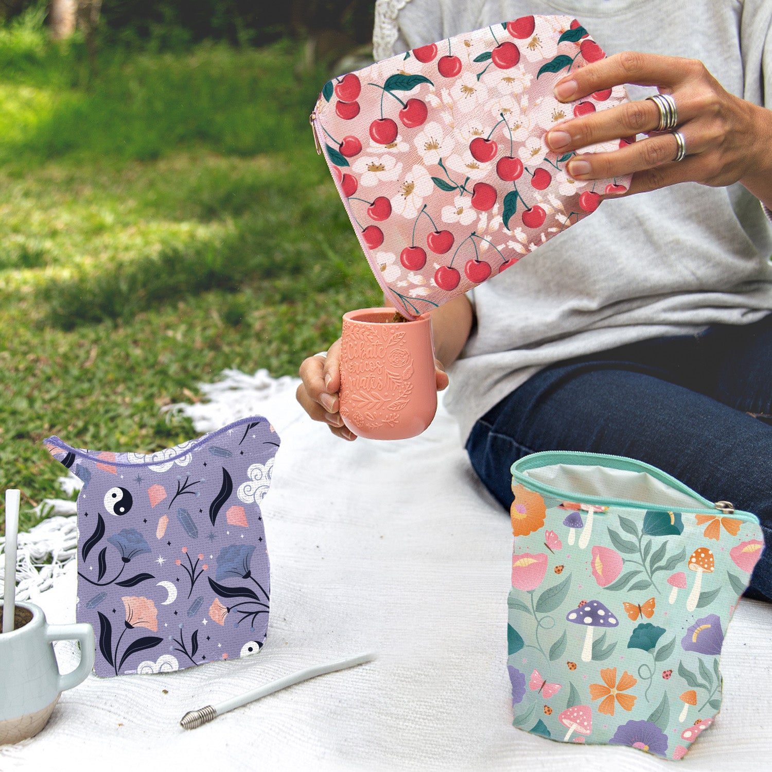 Yerberos - Guarda Mate de Tela – Apa la Papa! MAYORISTA